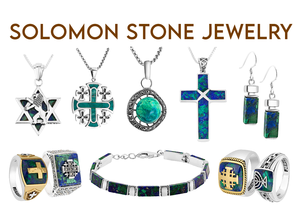 Solomon Stone Jewelry | Handcrafted in Israel